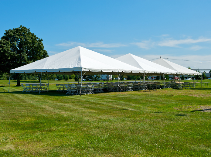 How to Properly Stake a Commercial Event Tent on Grass or Gravel ...