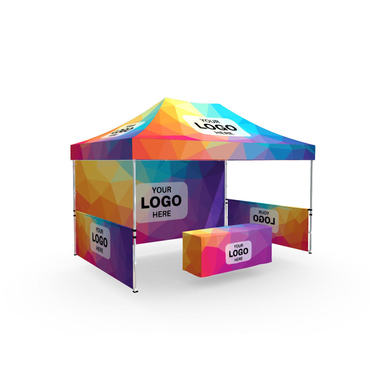 10x15 Printed Pop Up Tent Package — Beyond Tent