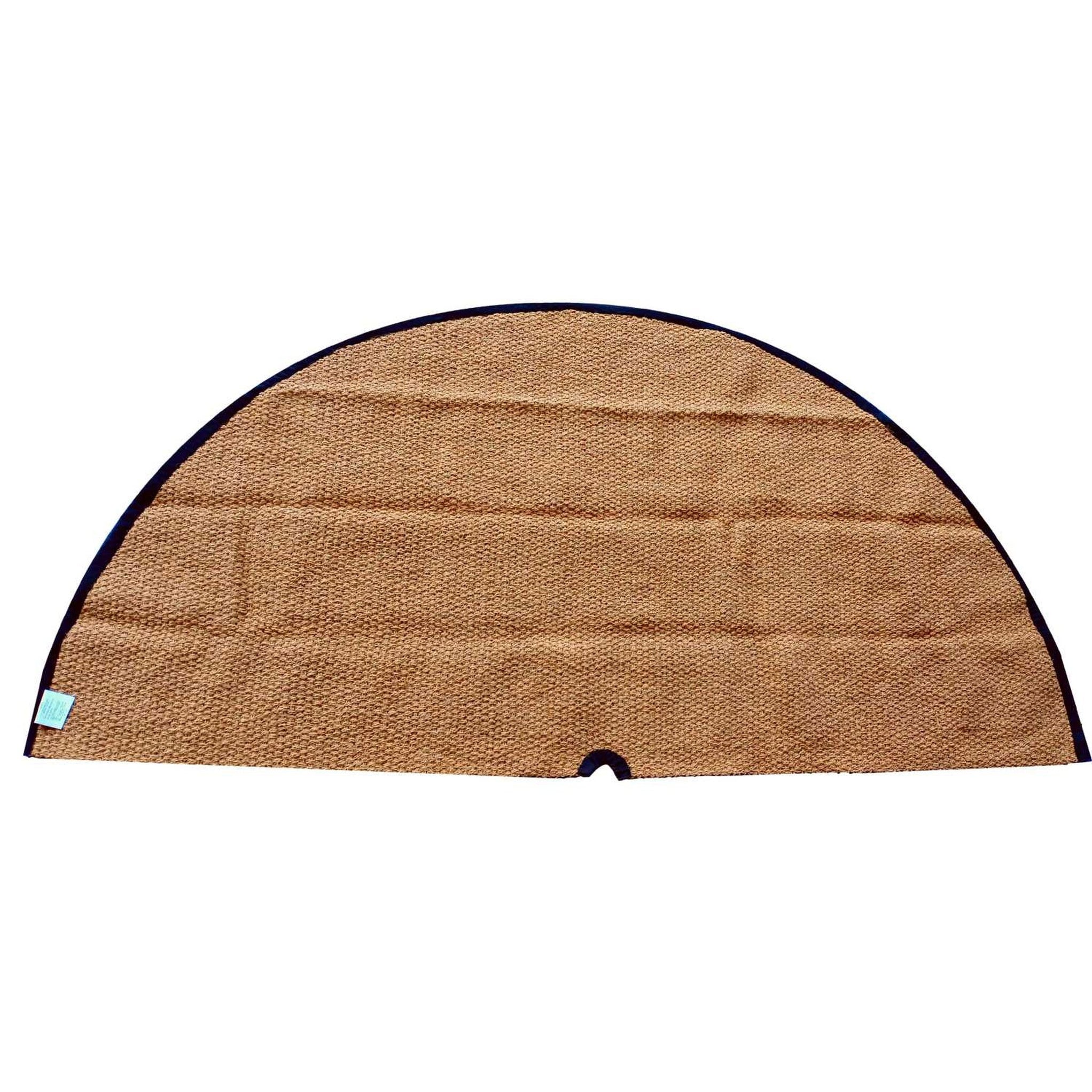 13' (4M) Coir Bell Tent Rug Half Moon — Beyond Tent