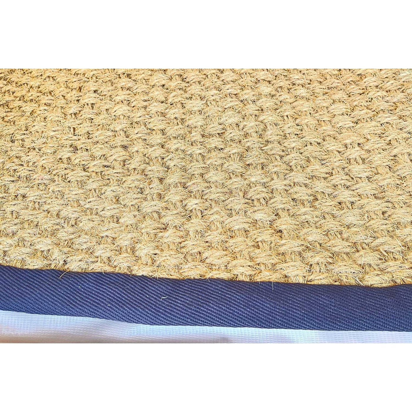 16' (5M) Coir Bell Tent Rug Half Moon — Beyond Tent