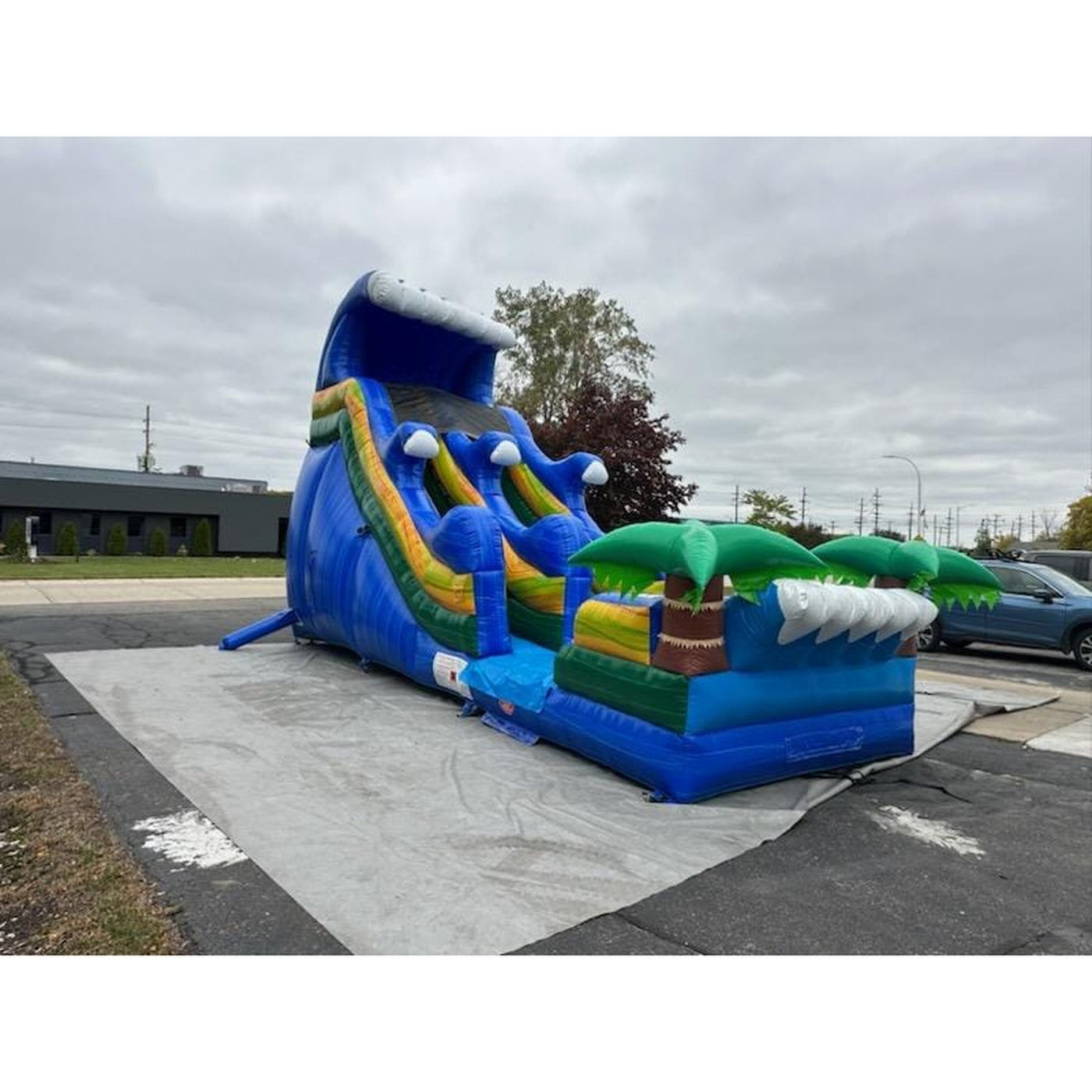 18' Semi-Commercial Ocean Slide — Beyond Tent