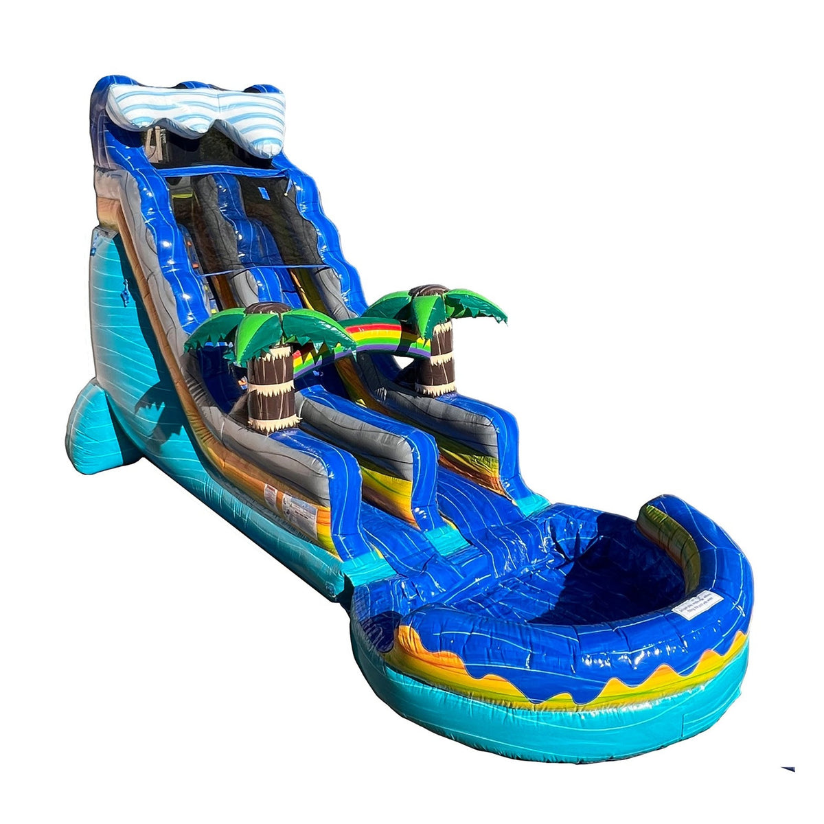 18' Jamaica Wet/Dry Water Slide — Beyond Tent