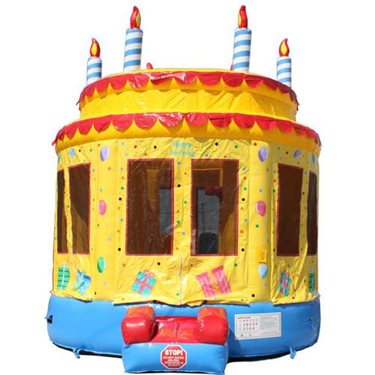 Birthday Cake Round Bouncer — Beyond Tent