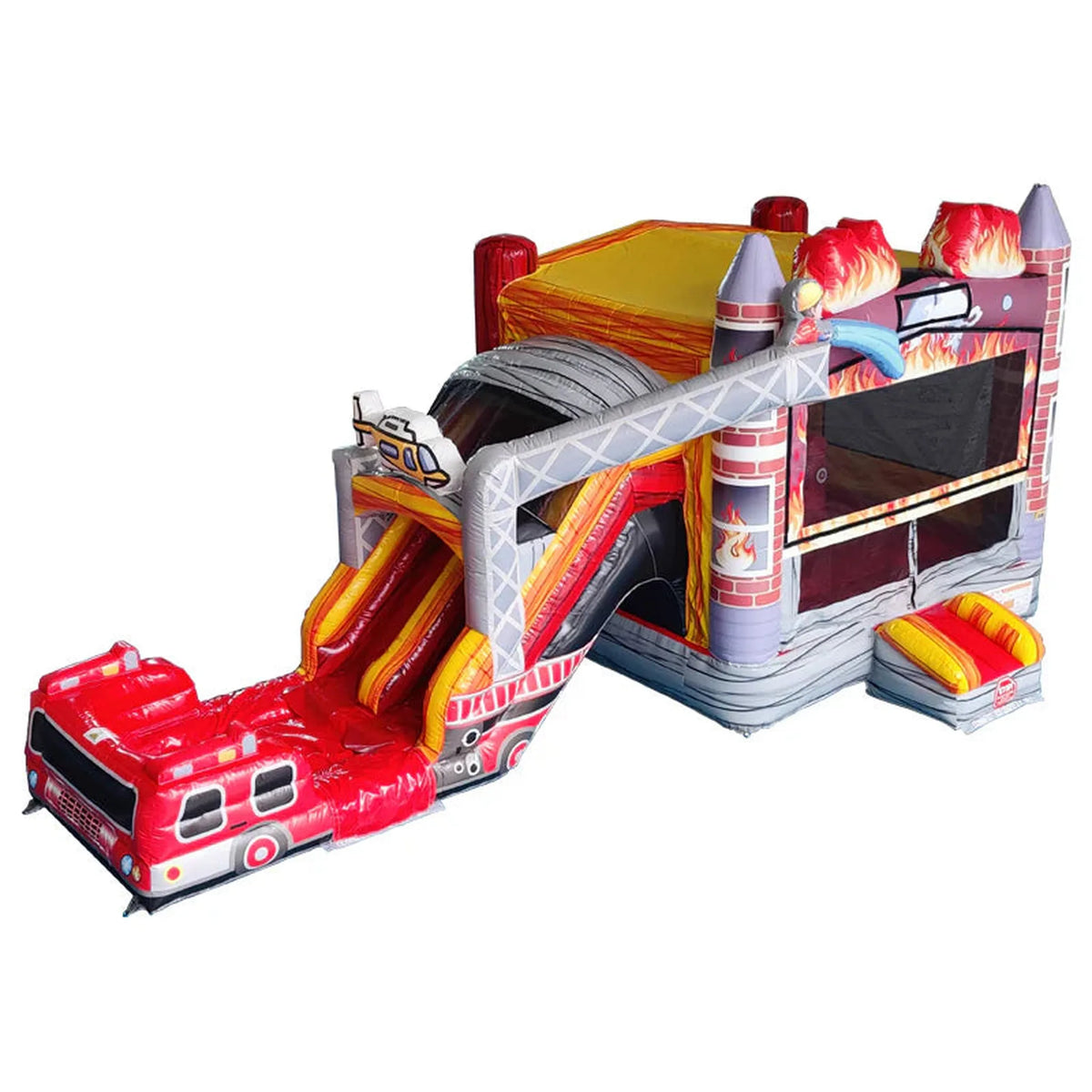 Firefighter’s Rush Combo Wet & Dry – Commercial Grade Inflatable ...