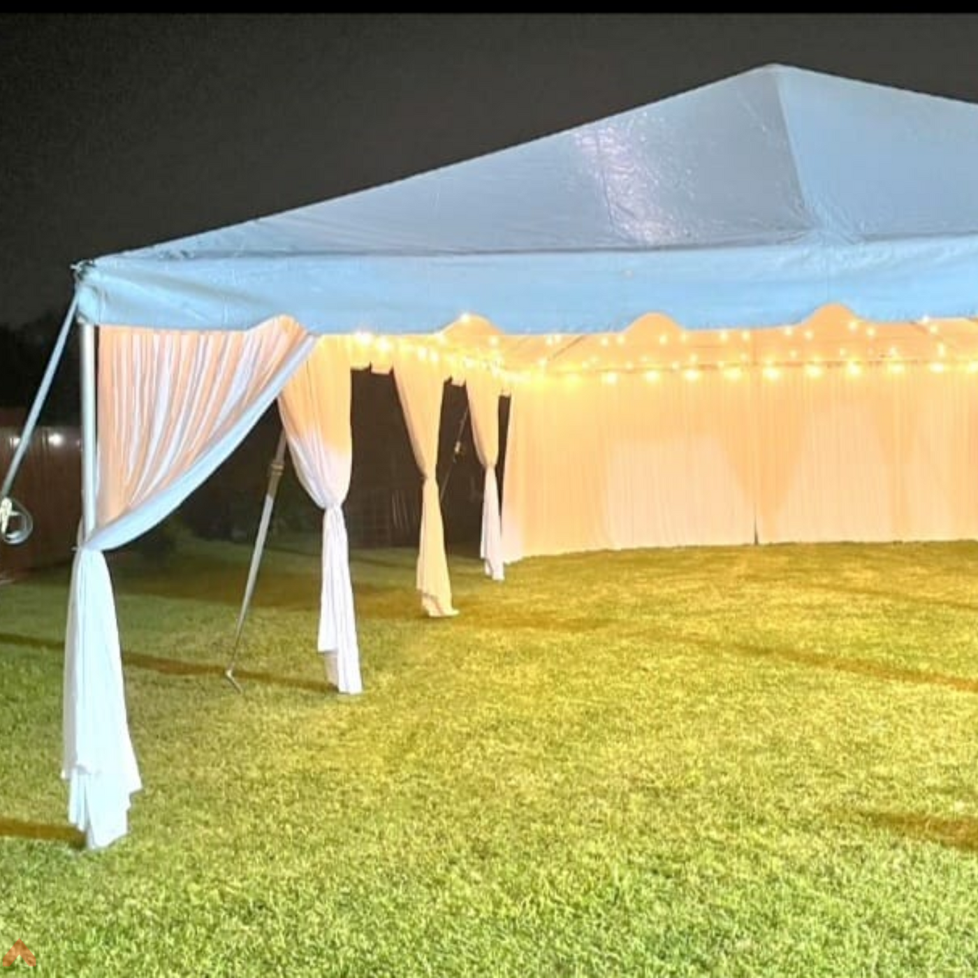 Tent Leg Drapes — Beyond Tent