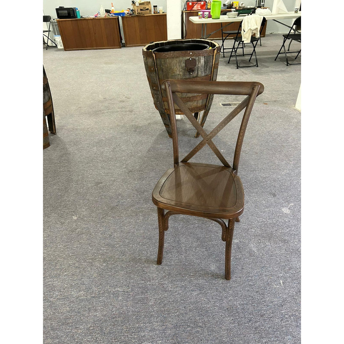 Hercules Wood Crossback Chair — Beyond Tent