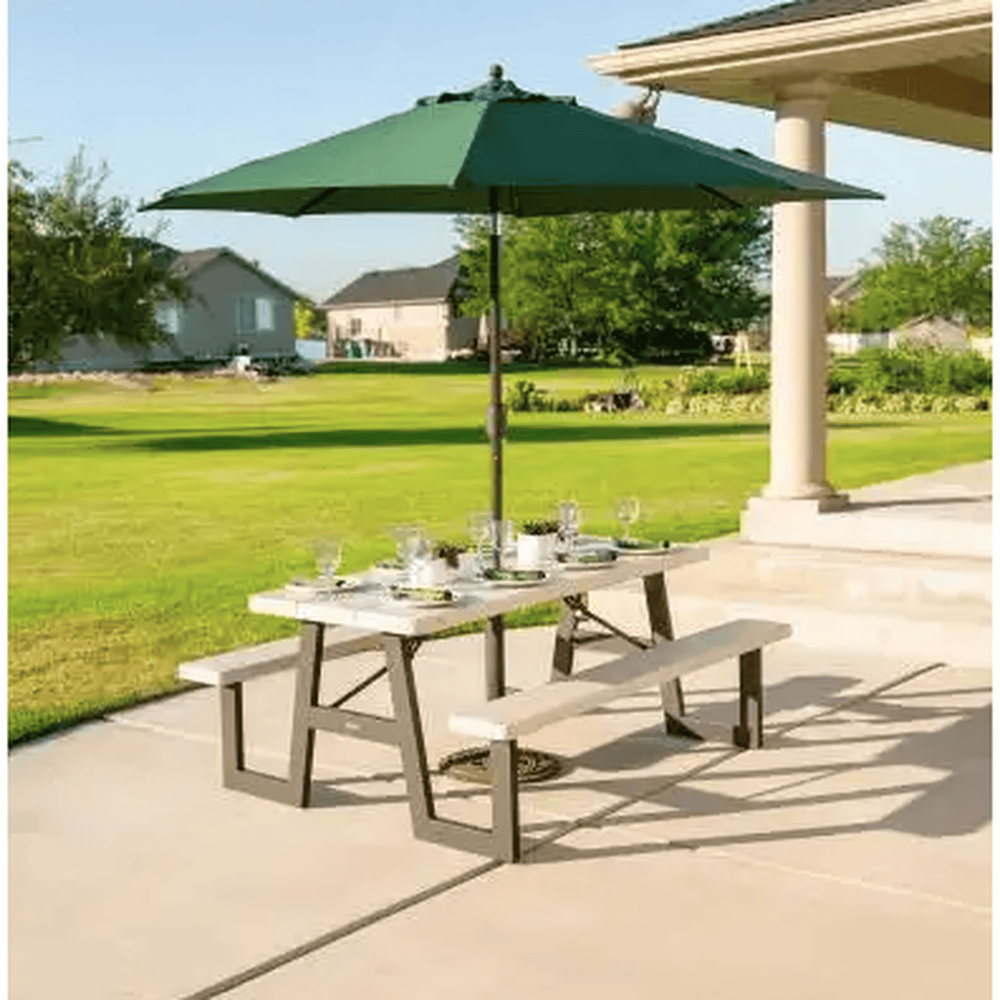 Lifetime 6' W-Frame Folding Picnic Table — Beyond Tent