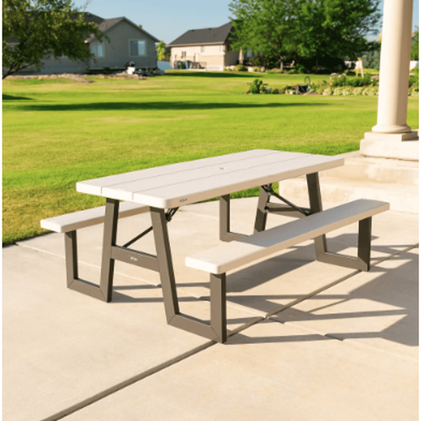 Lifetime 6' W-Frame Folding Picnic Table — Beyond Tent