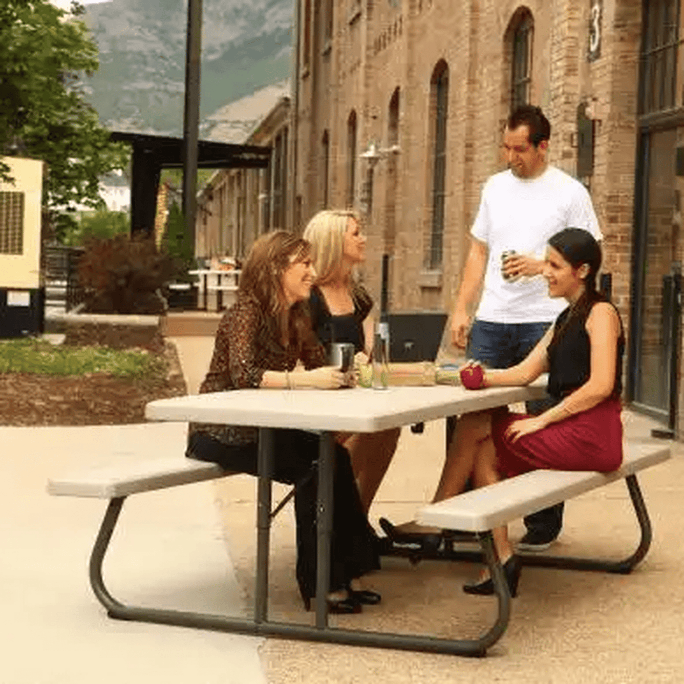 Lifetime 8' Classic Folding Picnic Table — Beyond Tent
