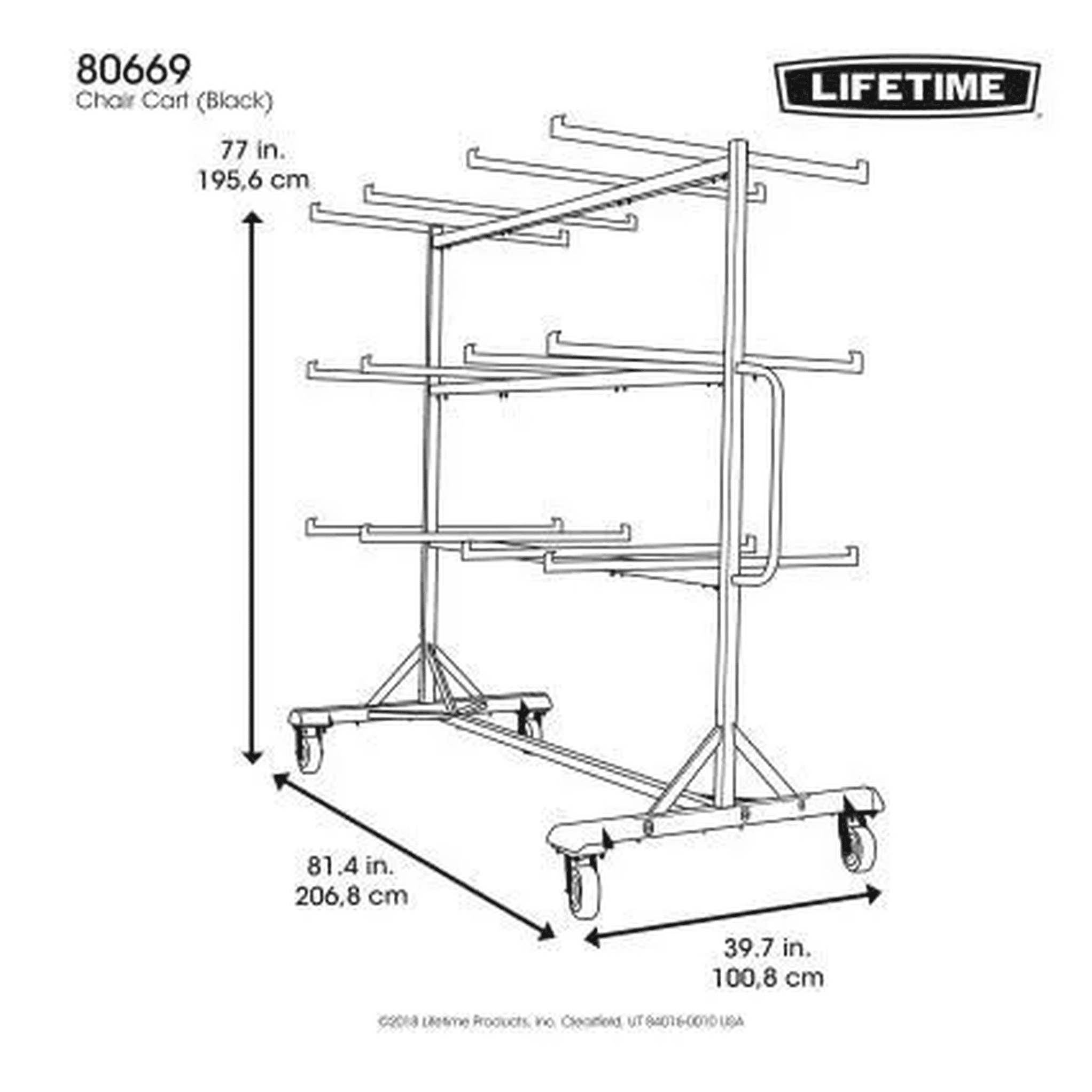 Lifetime Hanging Chair Cart — Beyond Tent