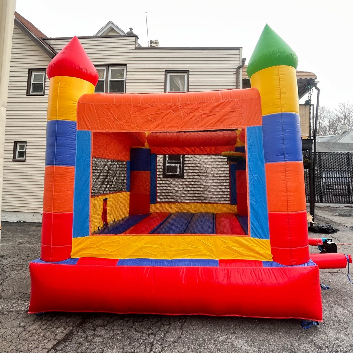 Lightweight Rainbow Bounce House — Beyond Tent