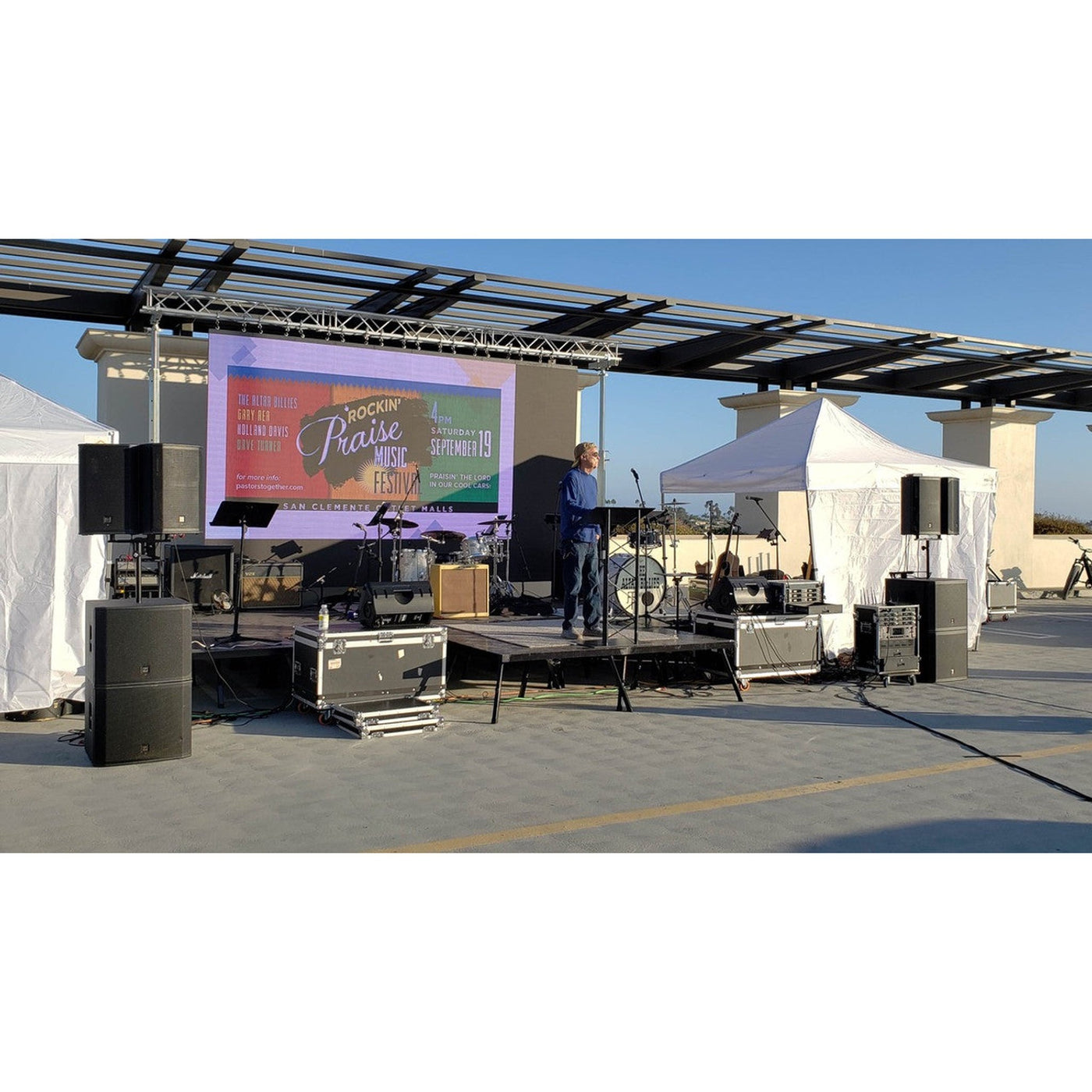 MyStage 8’x8’ Portable Stage — Beyond Tent