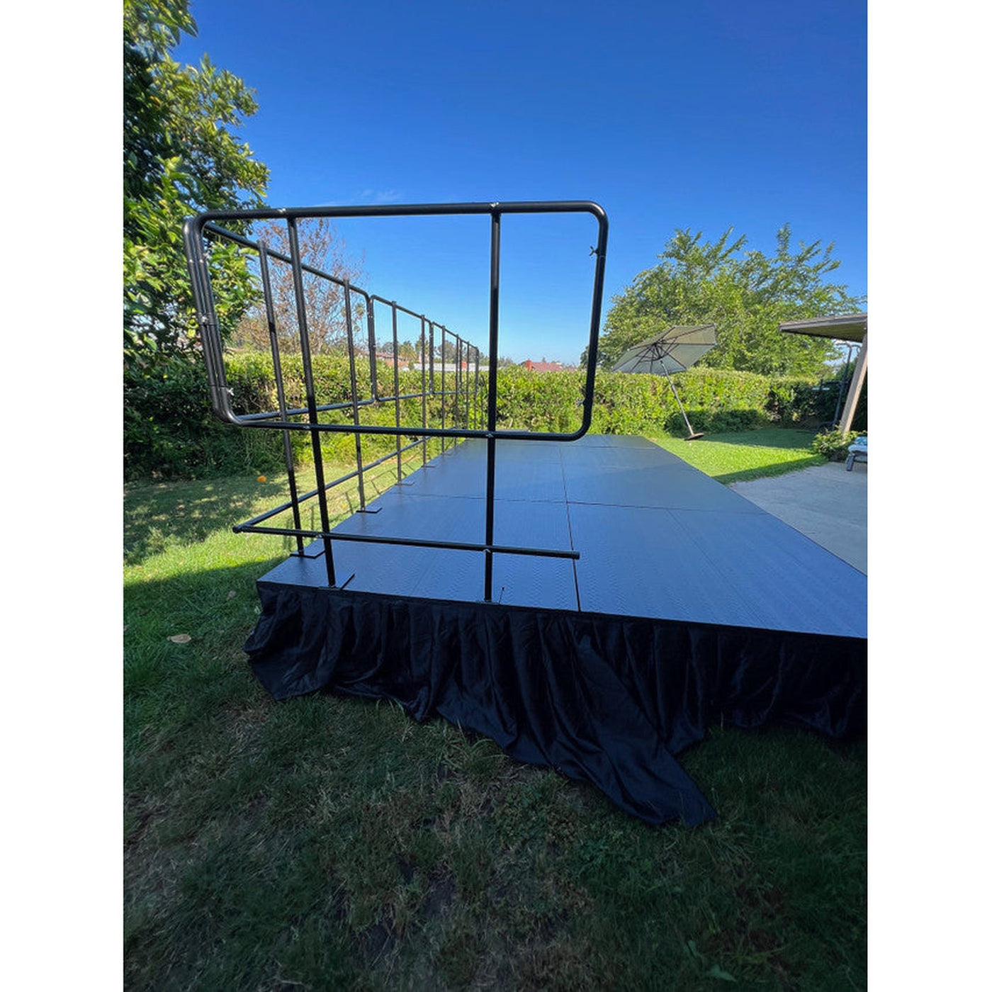 MyStage Portable Stage Railing — Beyond Tent