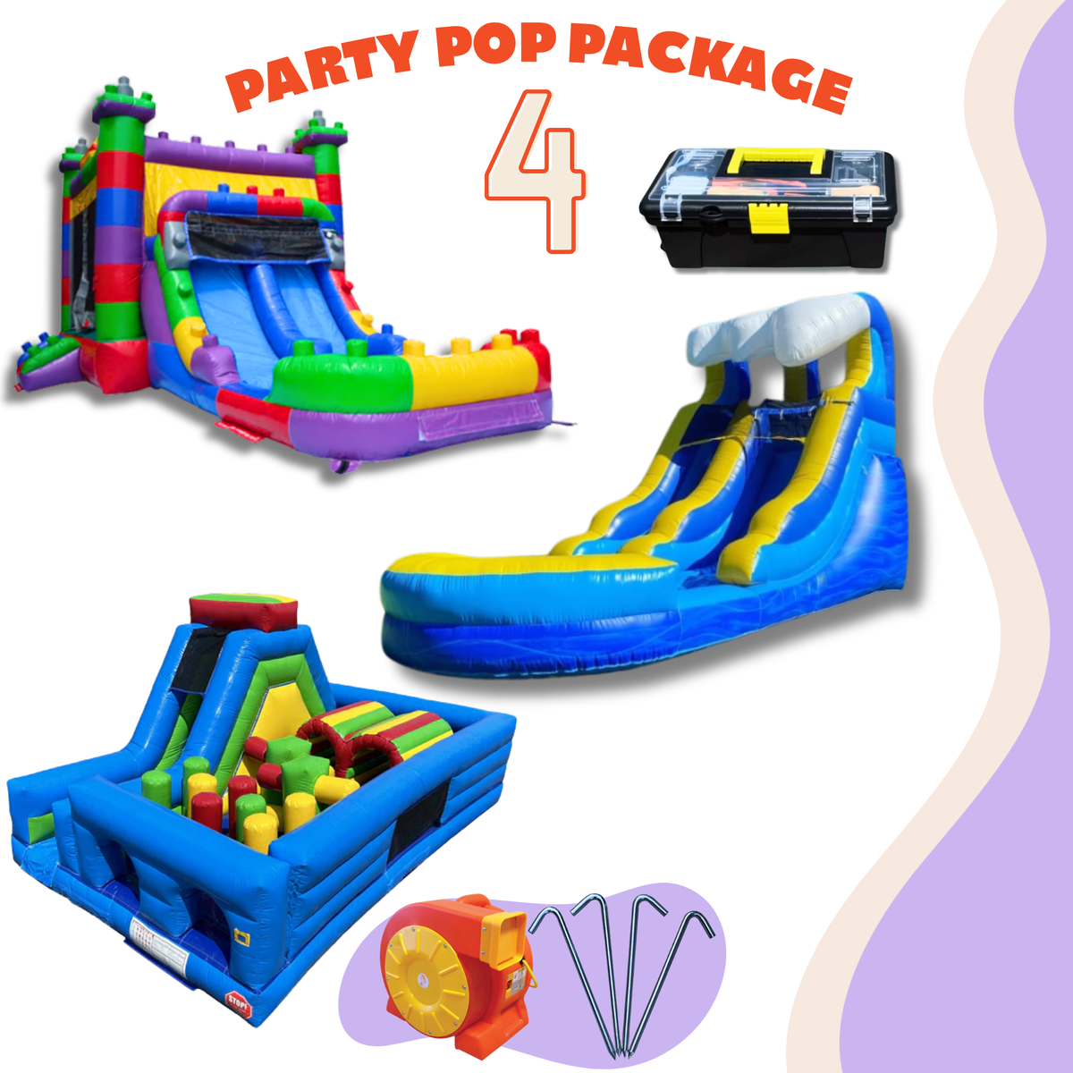 Party Pop Inflatable Package #4 — Beyond Tent