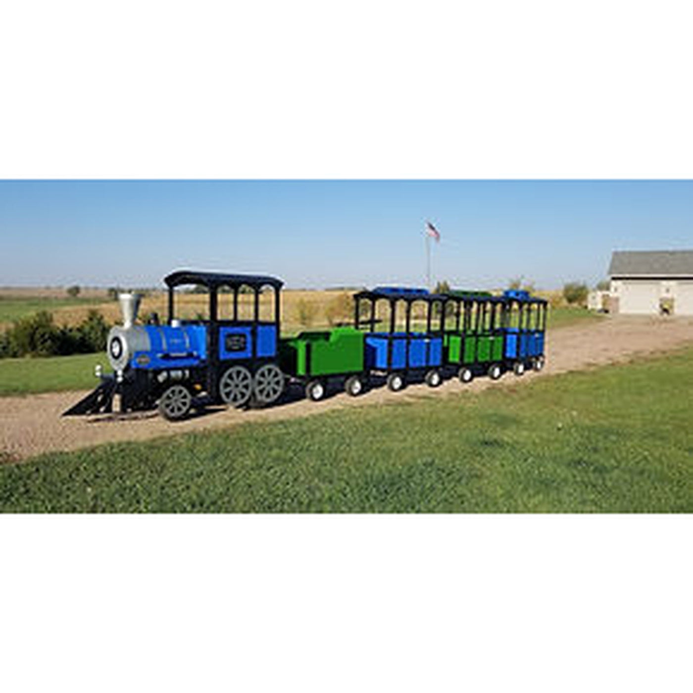 Premium Trackless Train Package — Beyond Tent