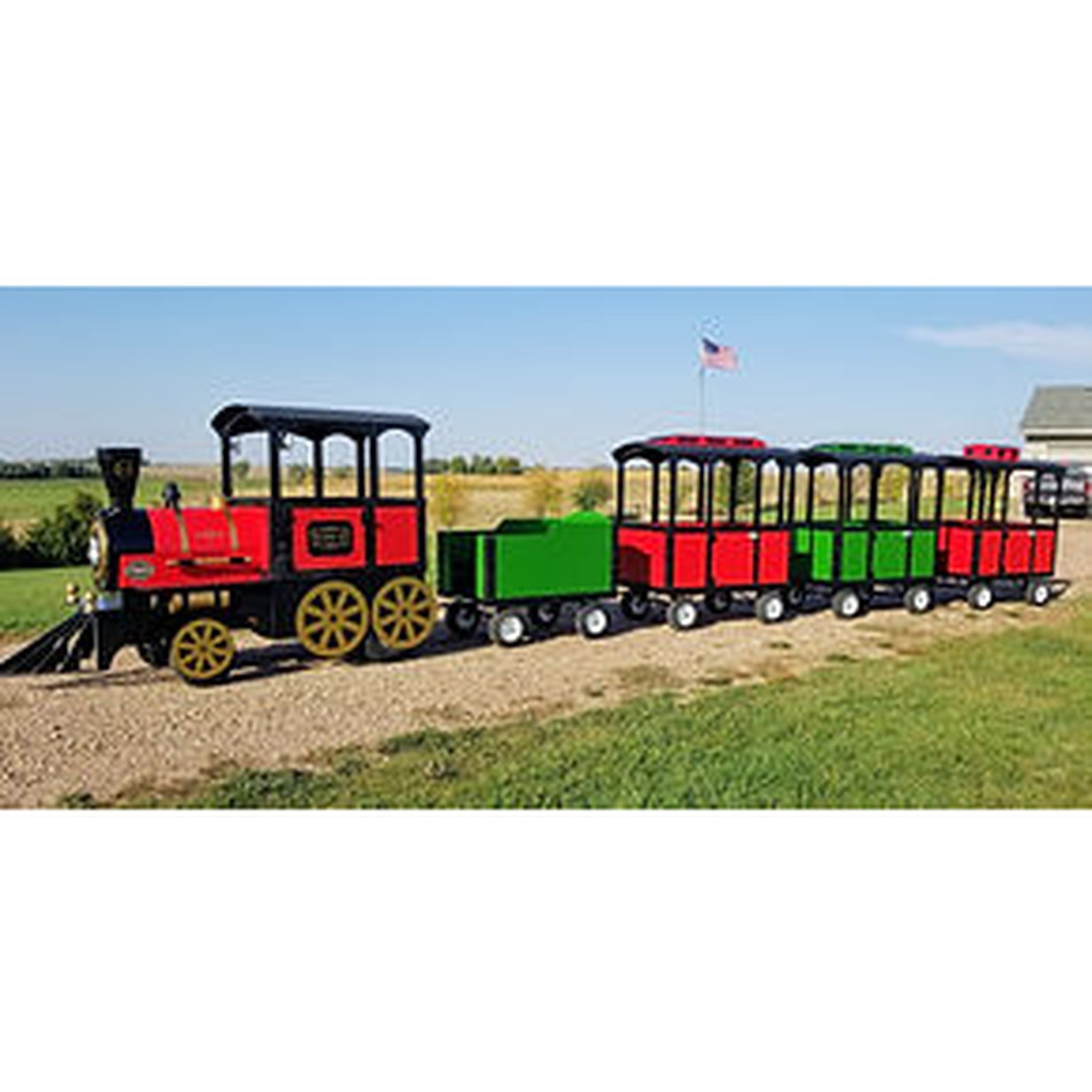 Premium Trackless Train Package — Beyond Tent