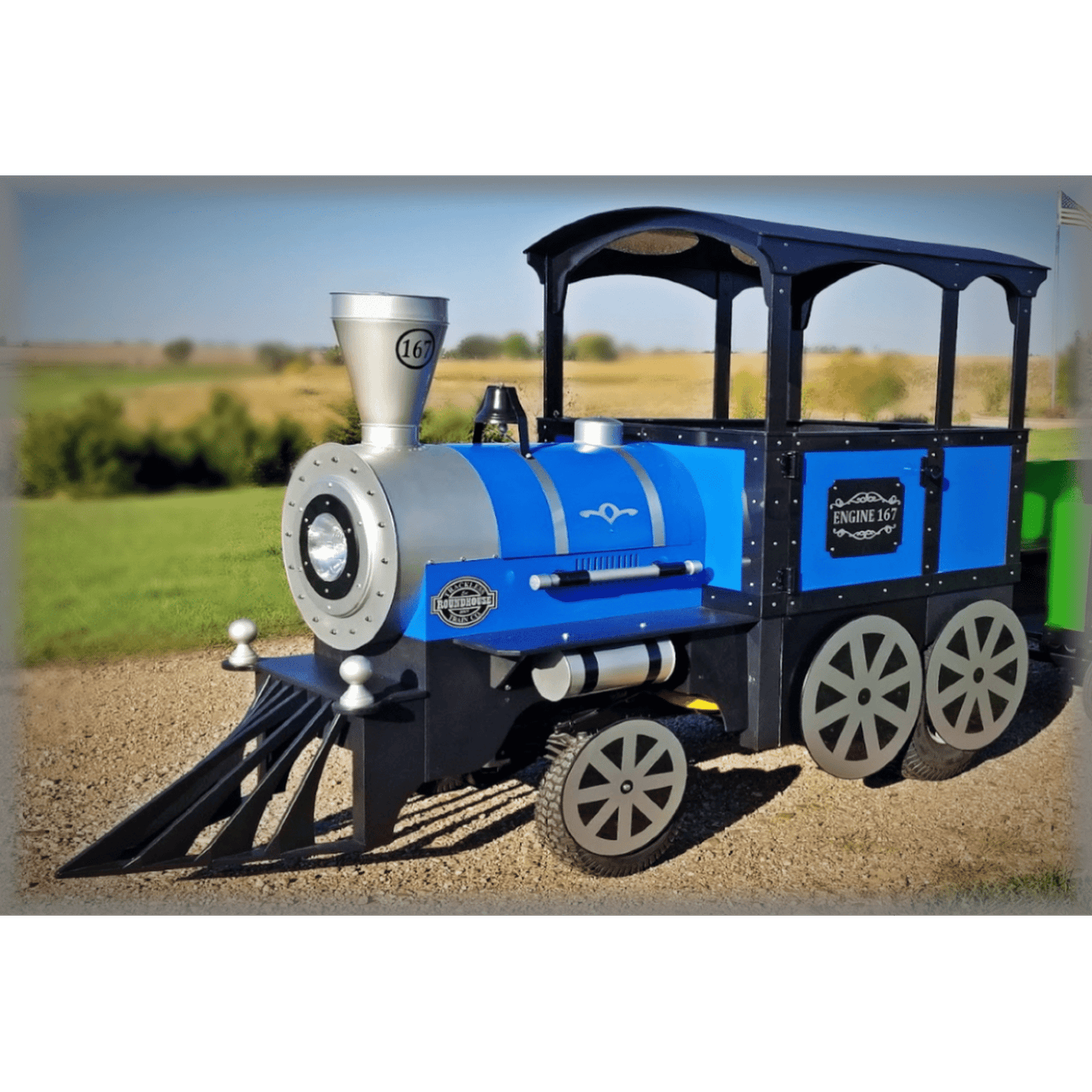 Premium Trackless Train Package — Beyond Tent