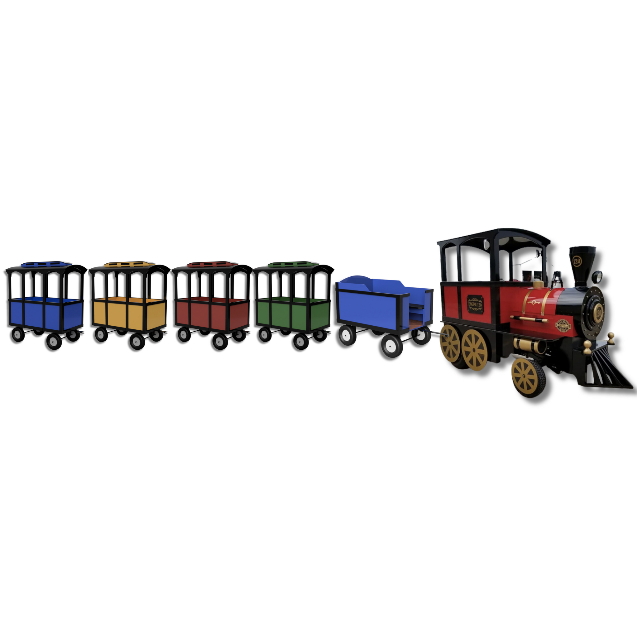 Premium Trackless Train Package — Beyond Tent