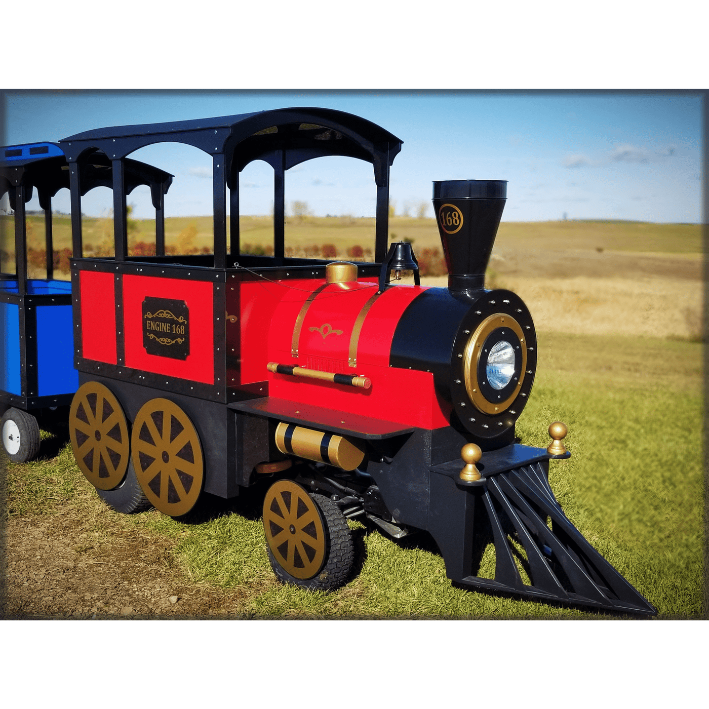 Premium Trackless Train Package — Beyond Tent