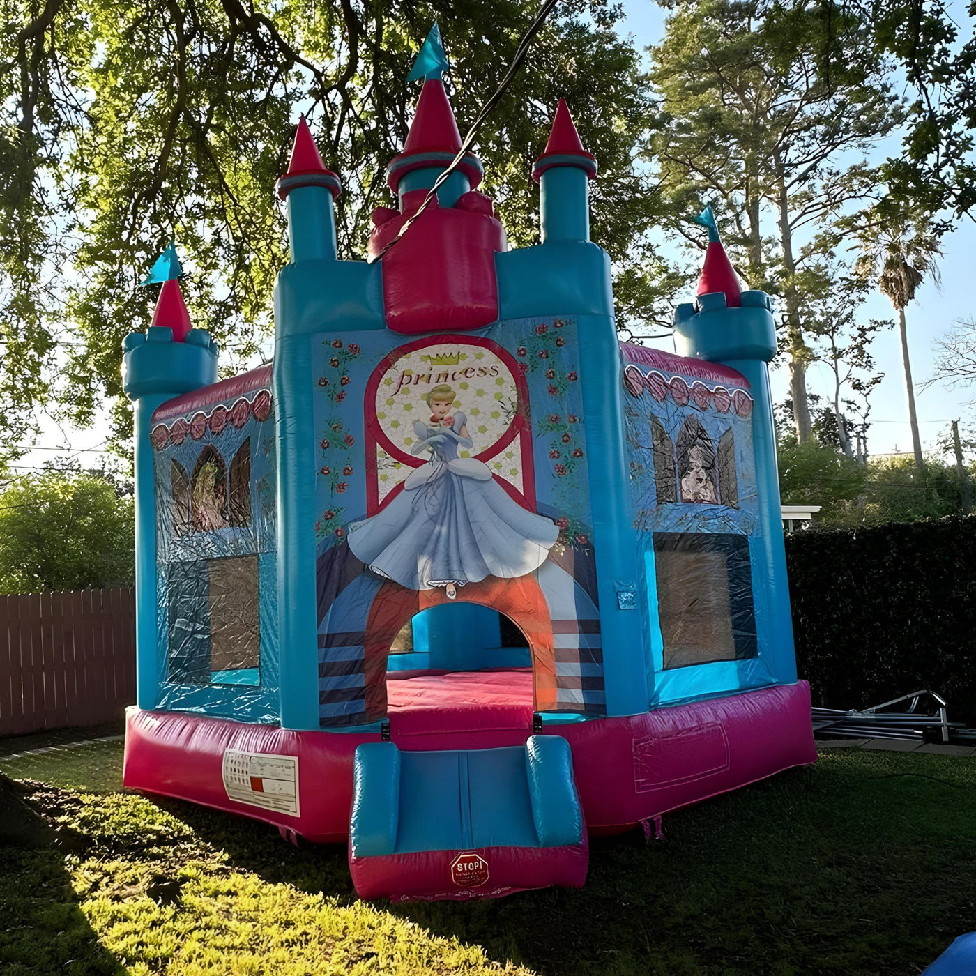 Lightweight Magic Princess Castle with Blower — Beyond Tent