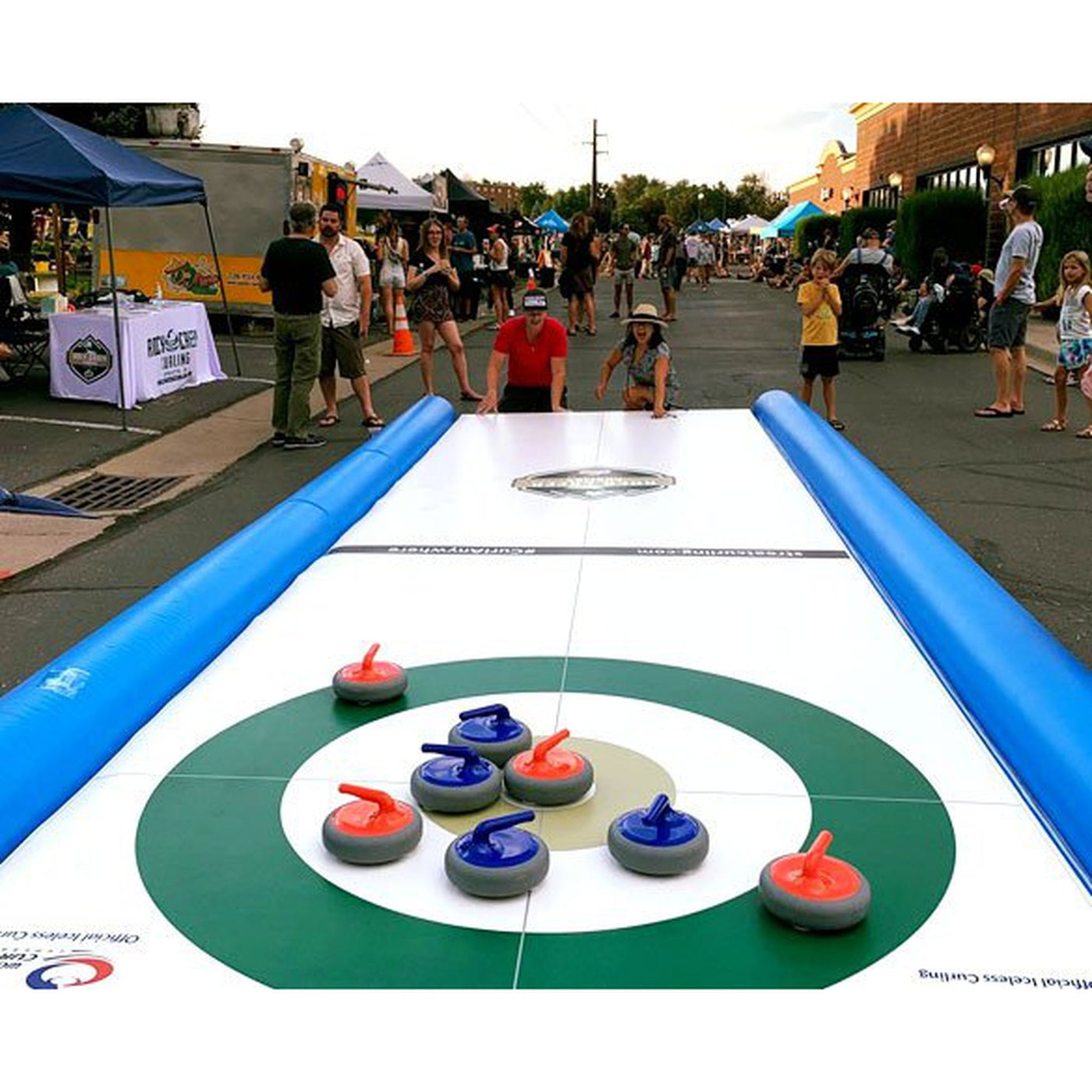 Street Curling Express Rink — Beyond Tent