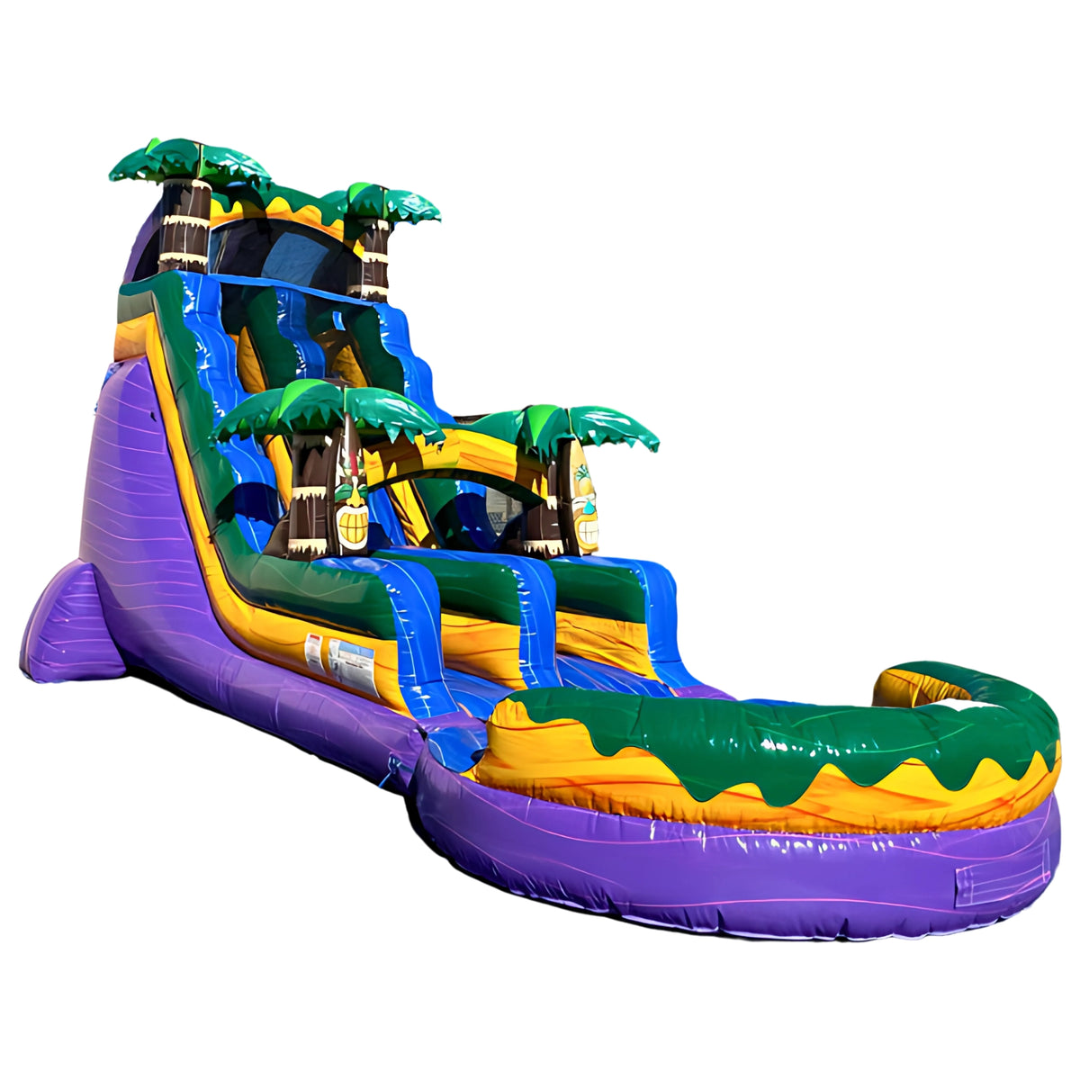 18' Violet Vortex Wet/Dry Slide — Beyond Tent