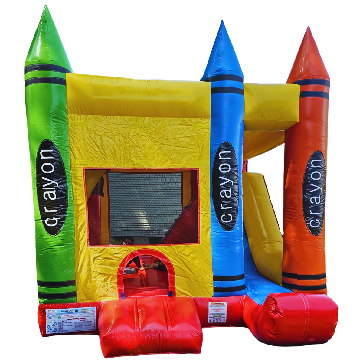Crayonland Bounce & Slide Combo — Beyond Tent