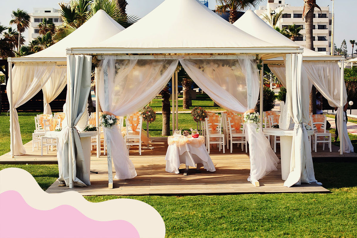 How Many Rectangular Tables Fit Under A Party Tent? — Beyond Tent