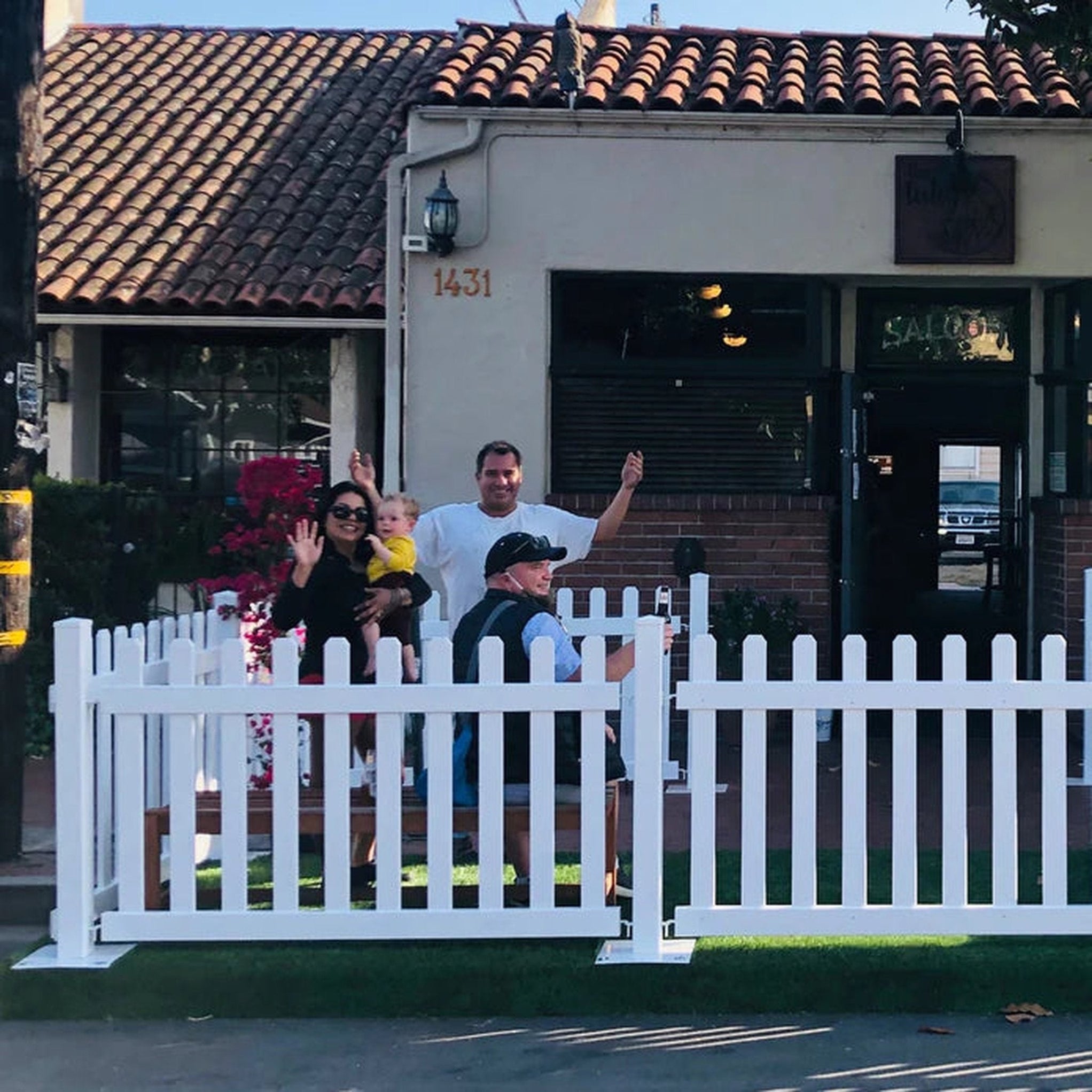 120' Mod-Picket Temporary Fence Starter Kit — Beyond Tent