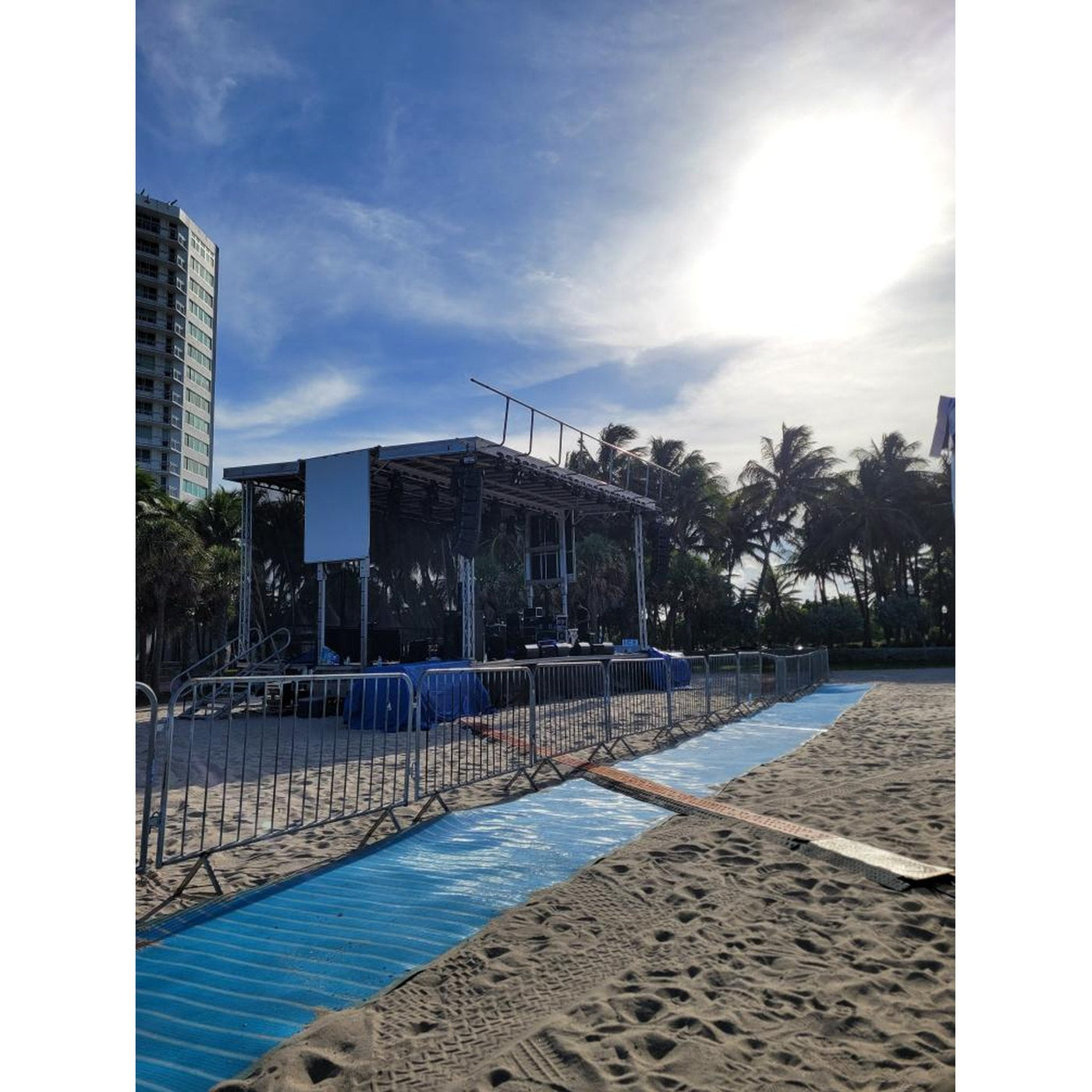 16'x20' AXIS Aluminum Stage Package — Beyond Tent