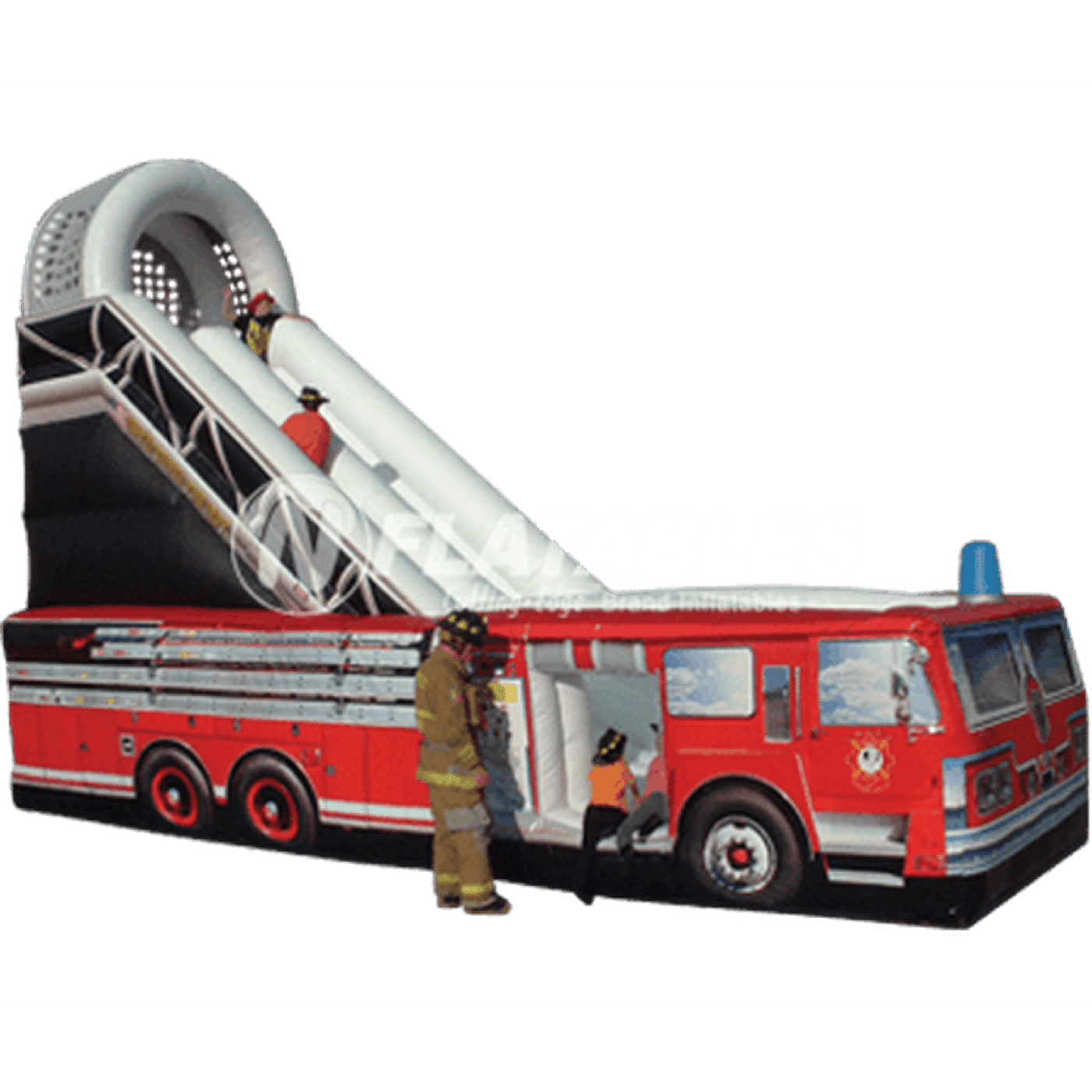 18' Fire Truck Slide — Beyond Tent