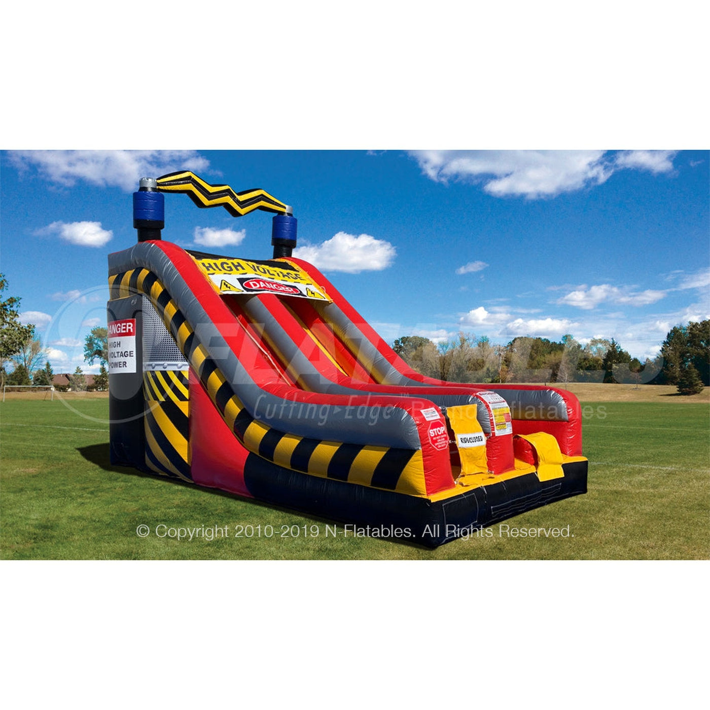 18' High Voltage Slide — Beyond Tent