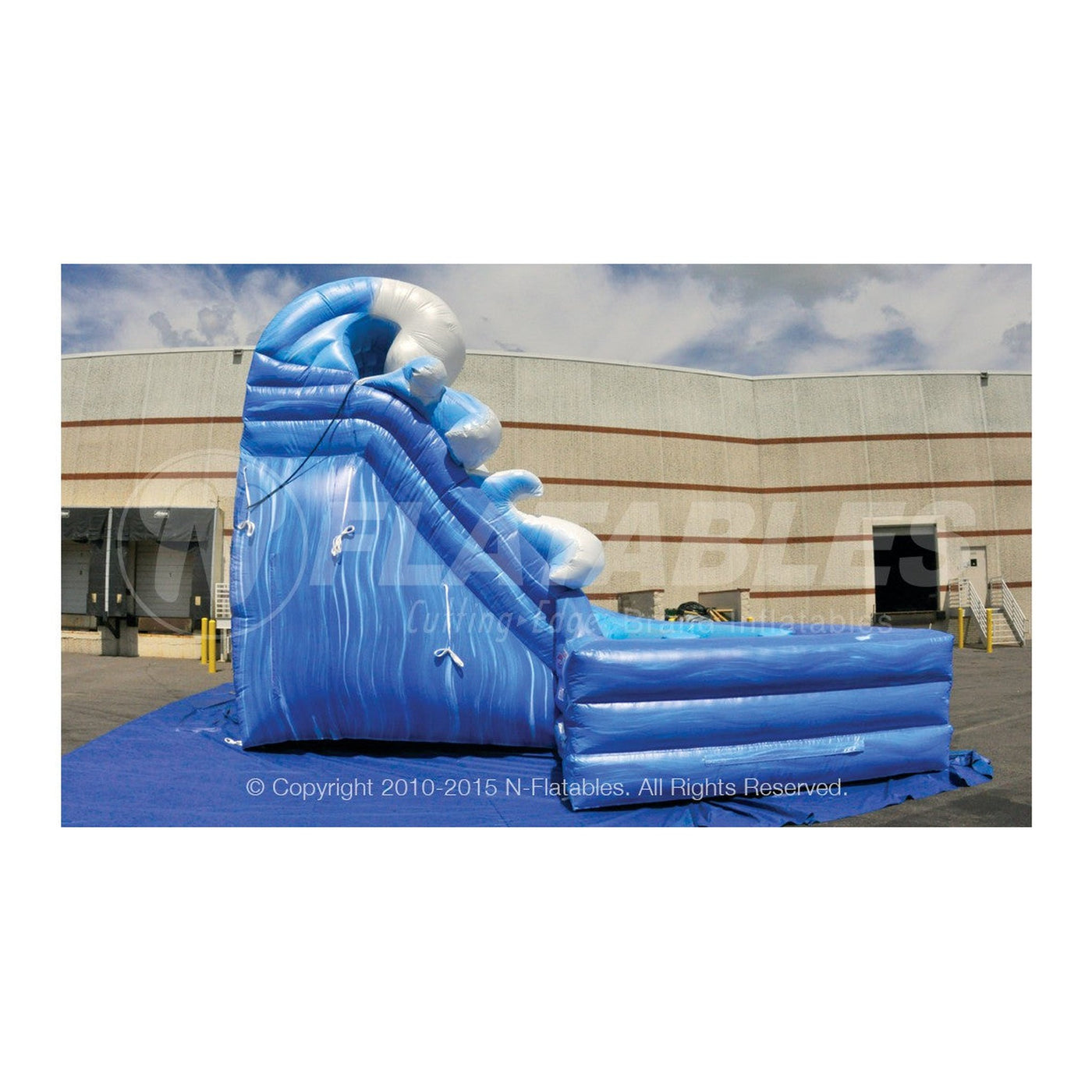 18' SuperSplash Dual Water Slide — Beyond Tent