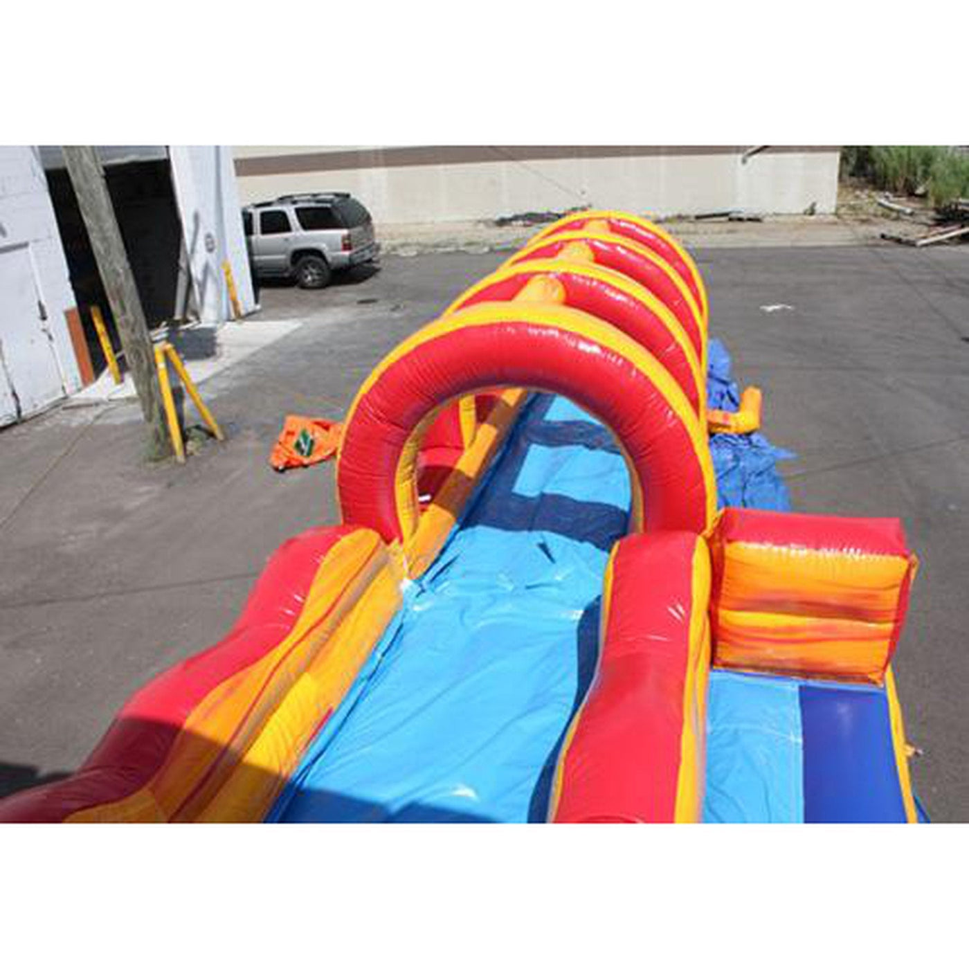18' Volcano Wet & Dry Slide + Slip & Splash — Beyond Tent