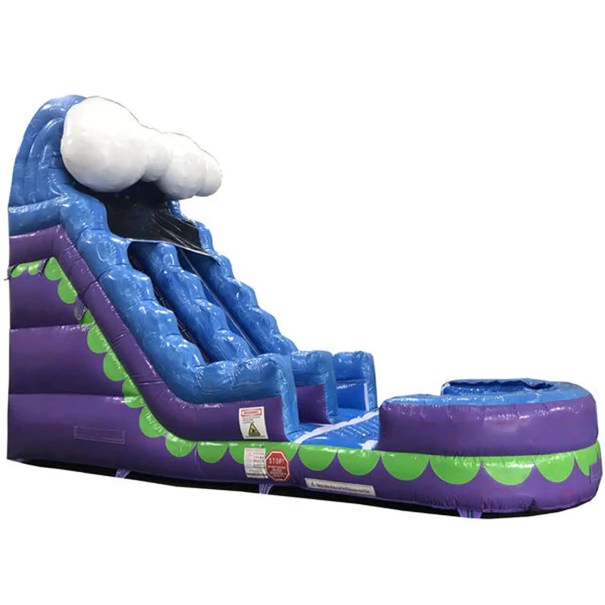18' Wet & Dry Purple Slide — Beyond Tent