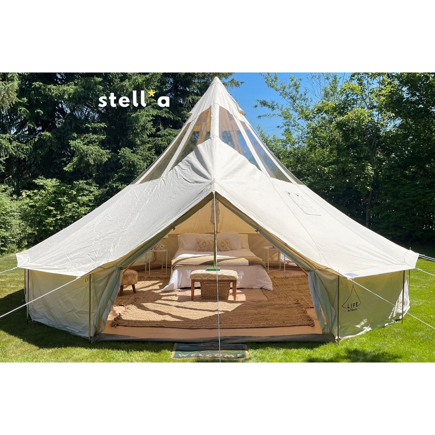 19' (6M) Stella Stargazer Bell Tent — Beyond Tent