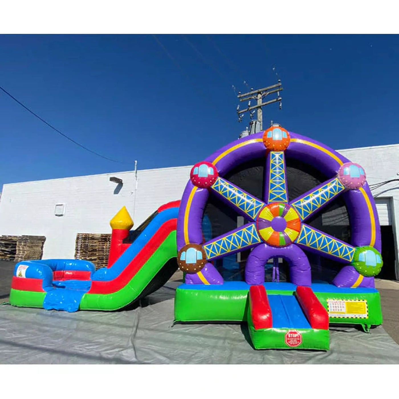2-Lane Ferris Wheel Wet & Dry Combo — Beyond Tent