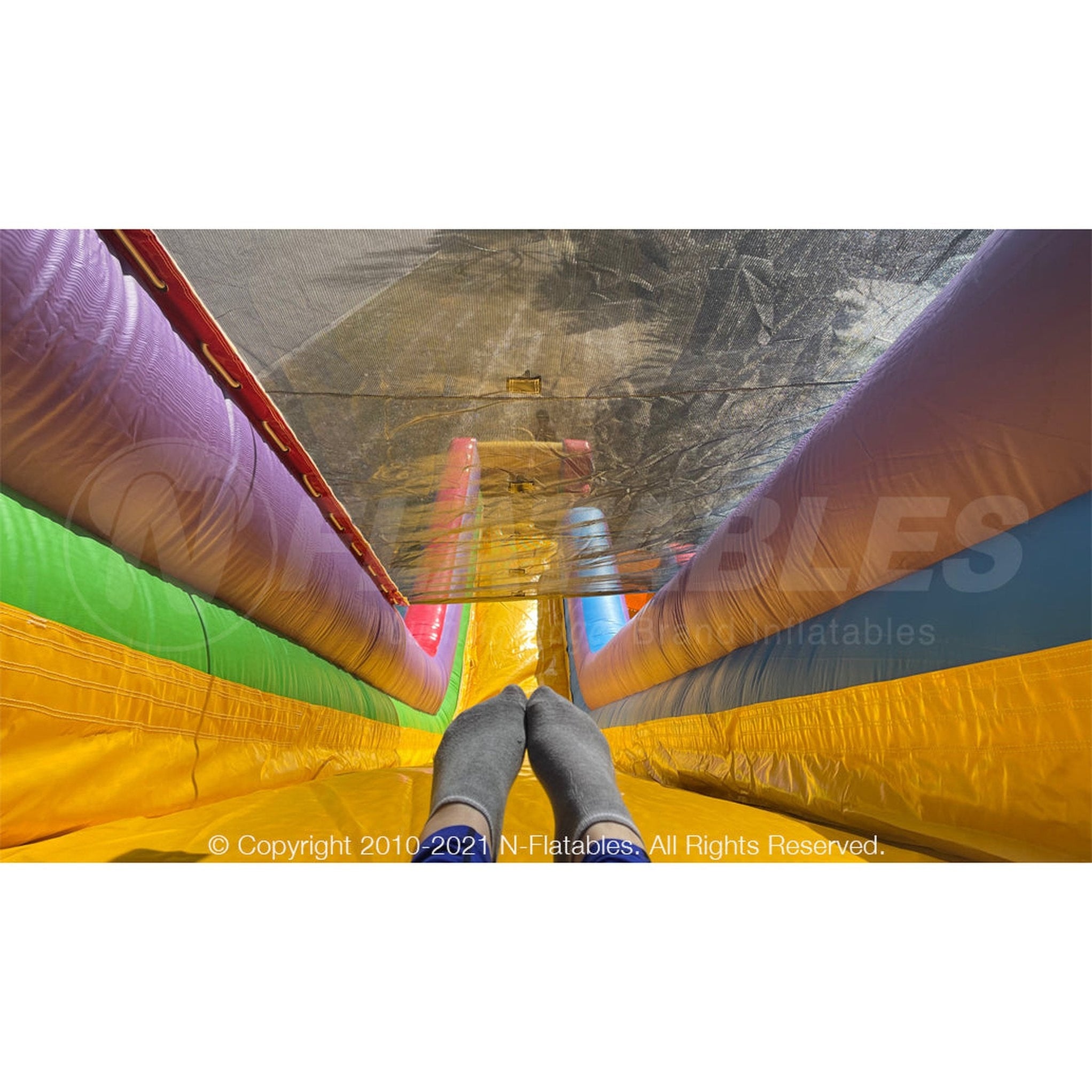 28' Wacky Slide — Beyond Tent