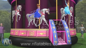 Princess Carousel Bouncer — Beyond Tent