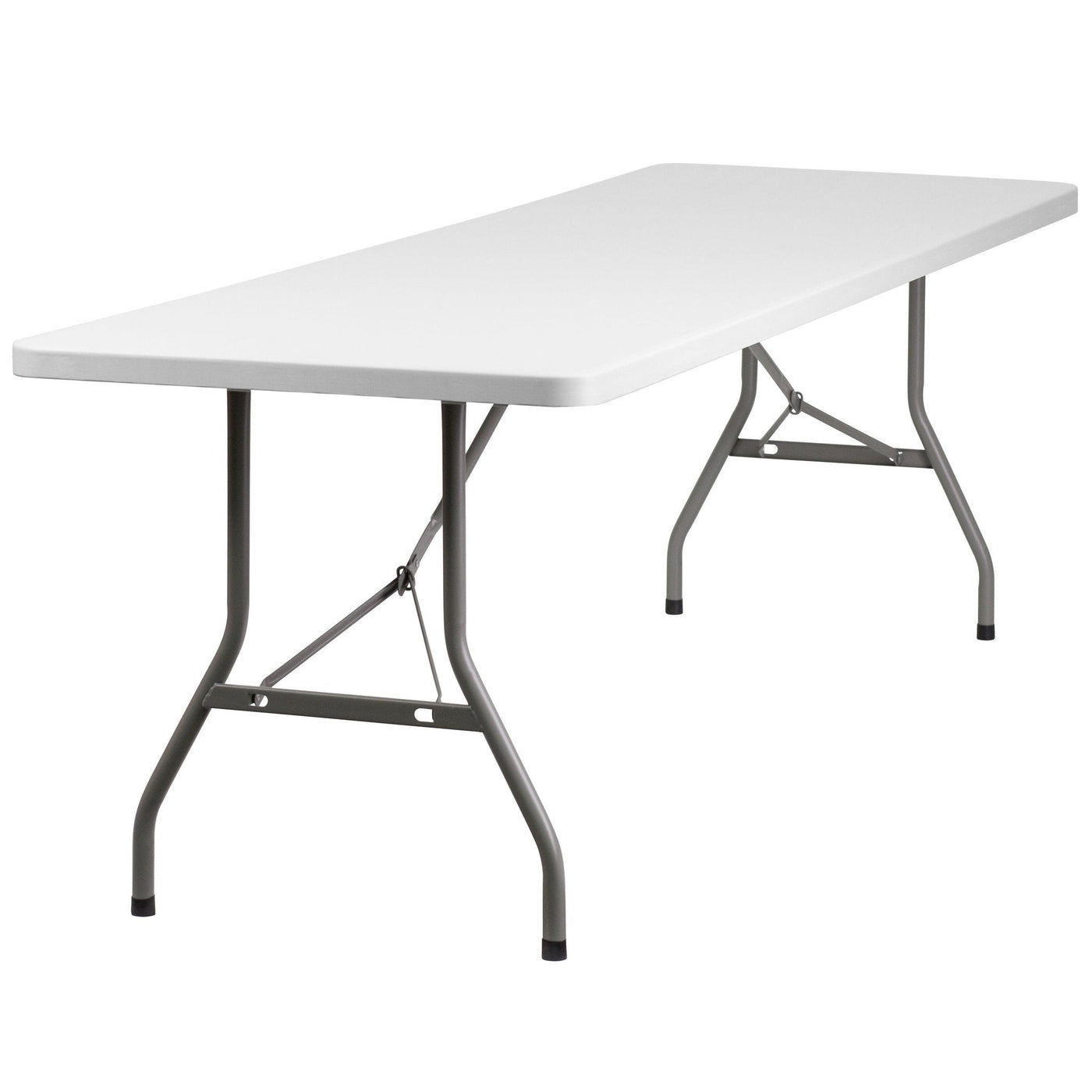 8' Rectangular Plastic Folding Table — Beyond Tent