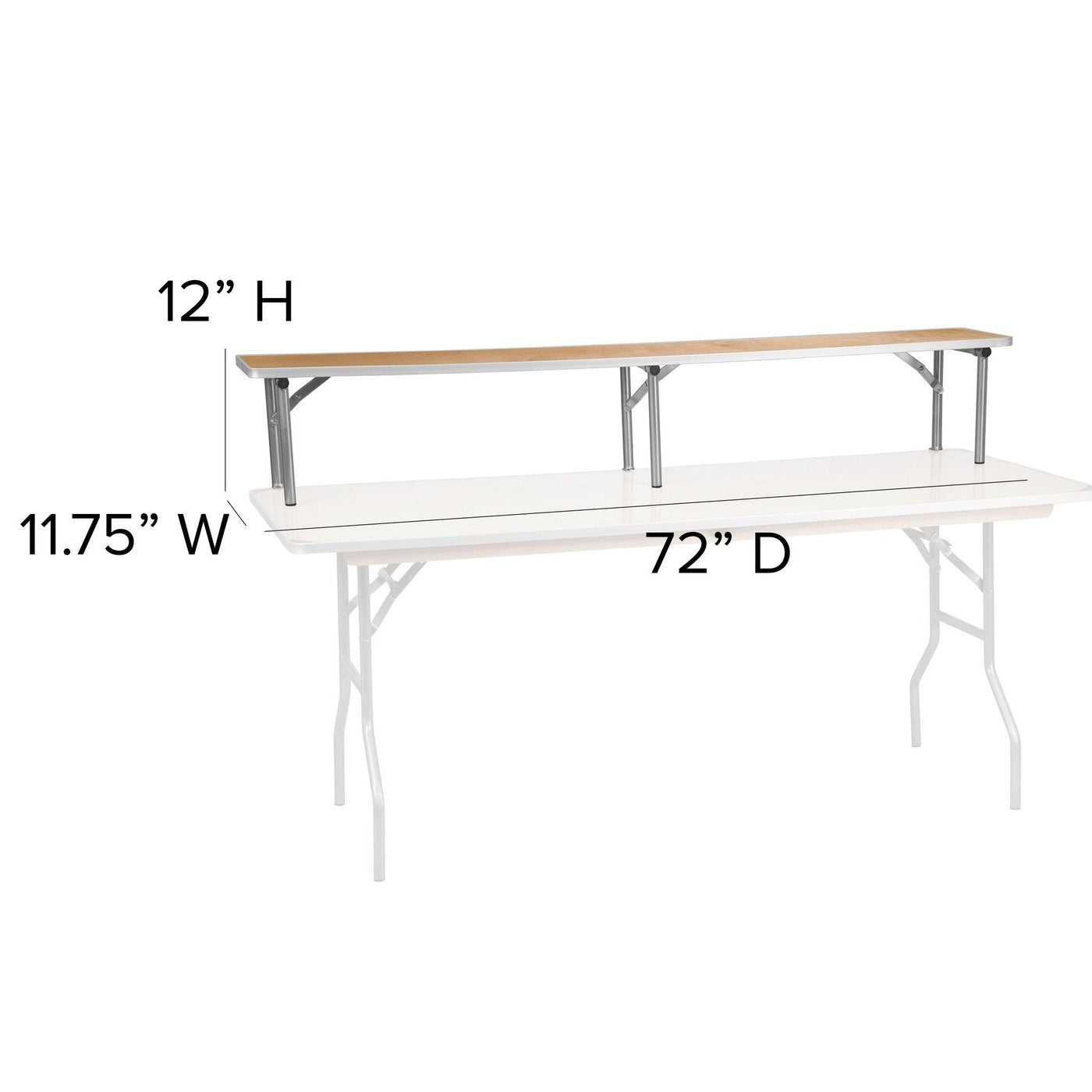 Birchwood Bar Top Riser — Beyond Tent
