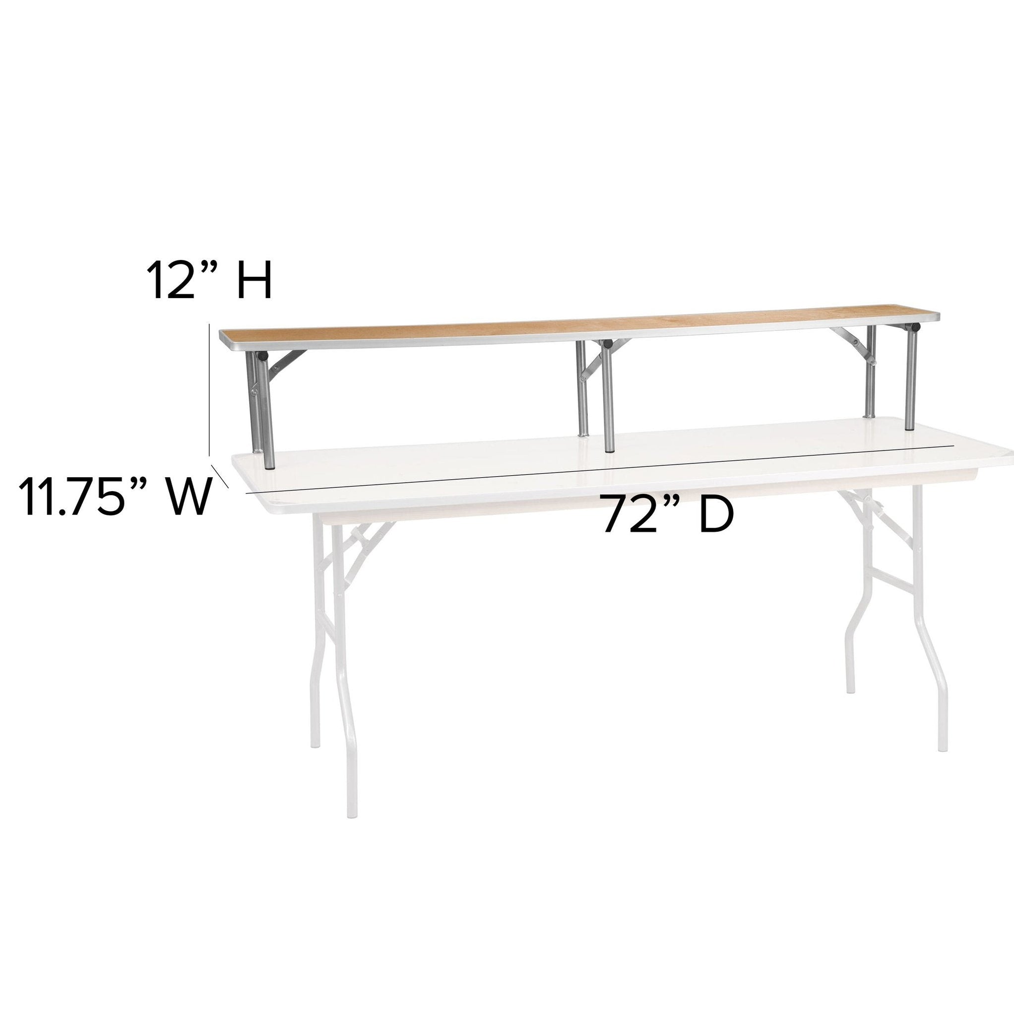 Birchwood Bar Top Riser — Beyond Tent
