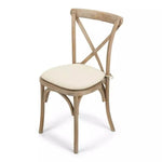Canvas Tie Back Crossback Chair Cushion — Beyond Tent
