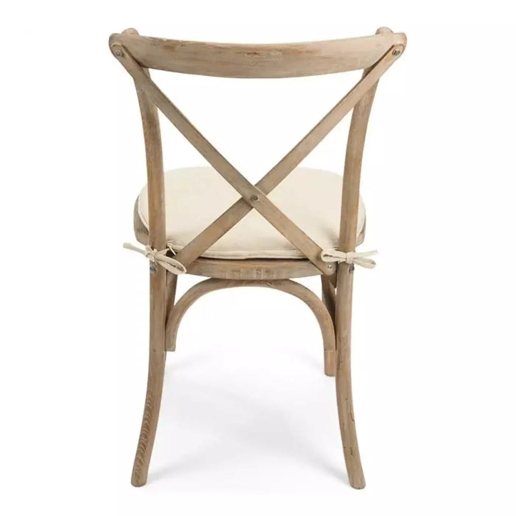 Canvas Tie Back Crossback Chair Cushion — Beyond Tent