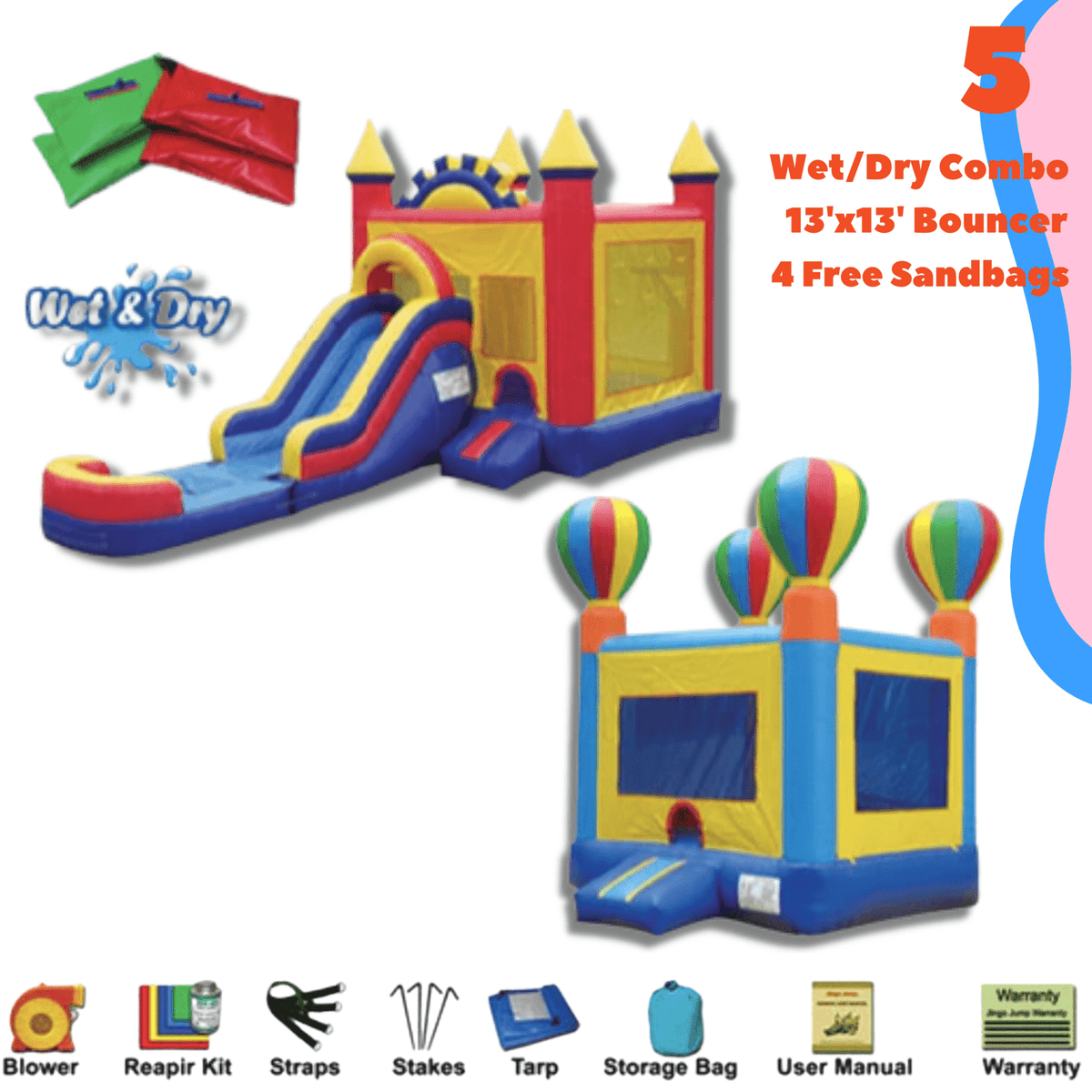 Commercial Inflatable Package 5 Beyond Tent