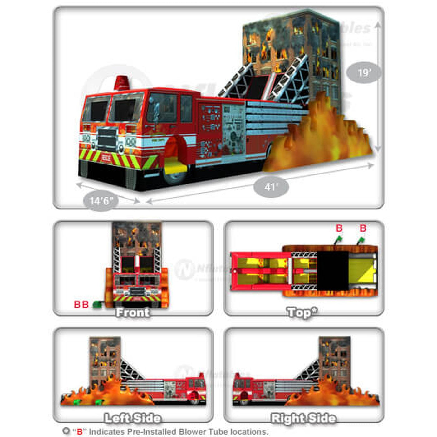 Fire Rescue Junior Obstacle — Beyond Tent