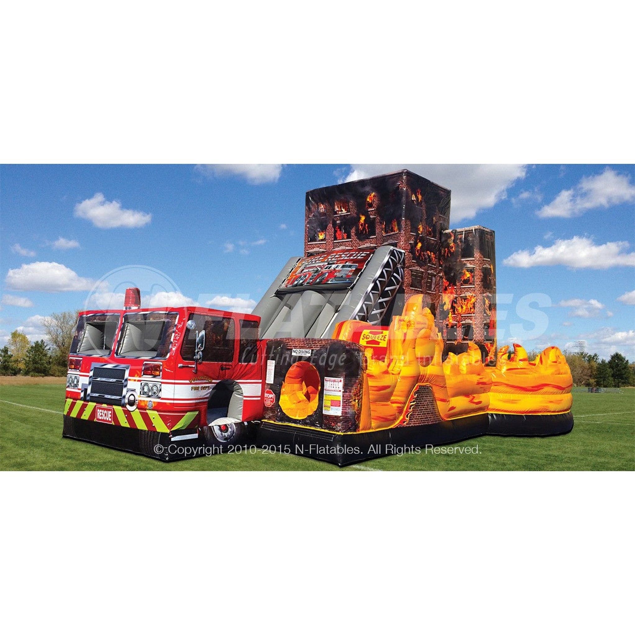 Fire Rescue Obstacle Course — Beyond Tent