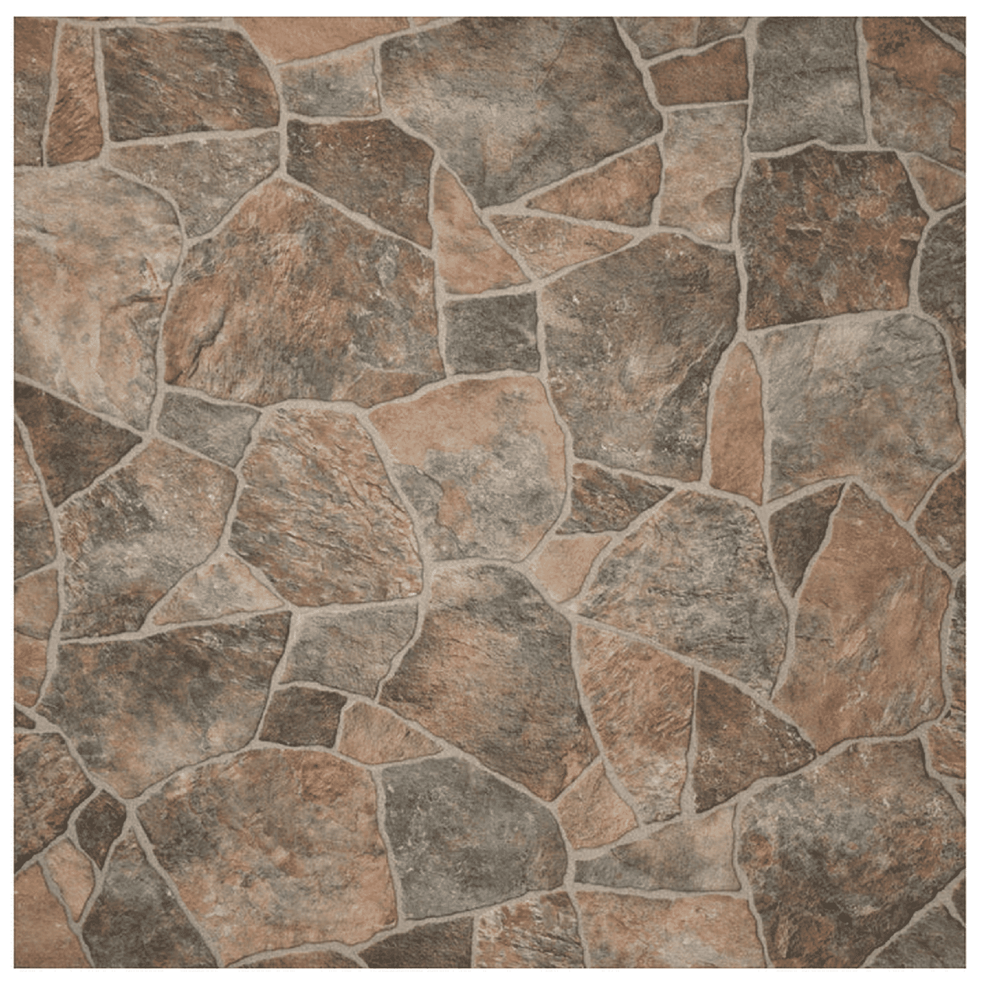 Flagstone Rolled Vinyl Flooring — Beyond Tent