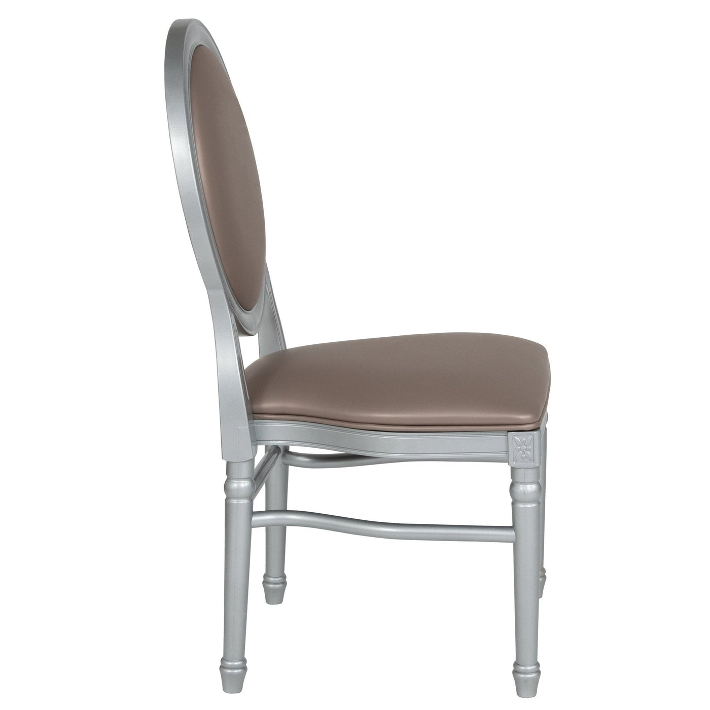 Hercules Taupe King Louis Chair — Beyond Tent