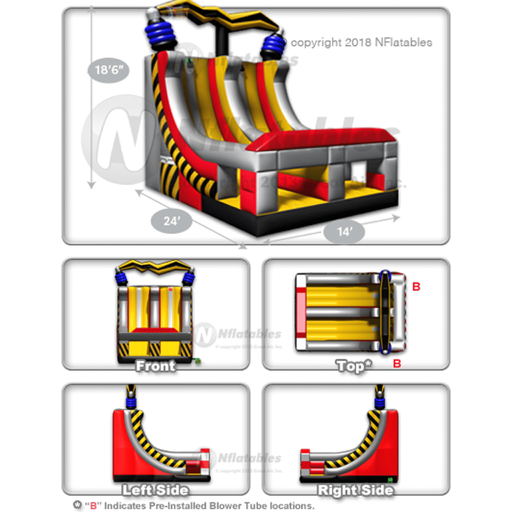 High Voltage Warped Wall — Beyond Tent